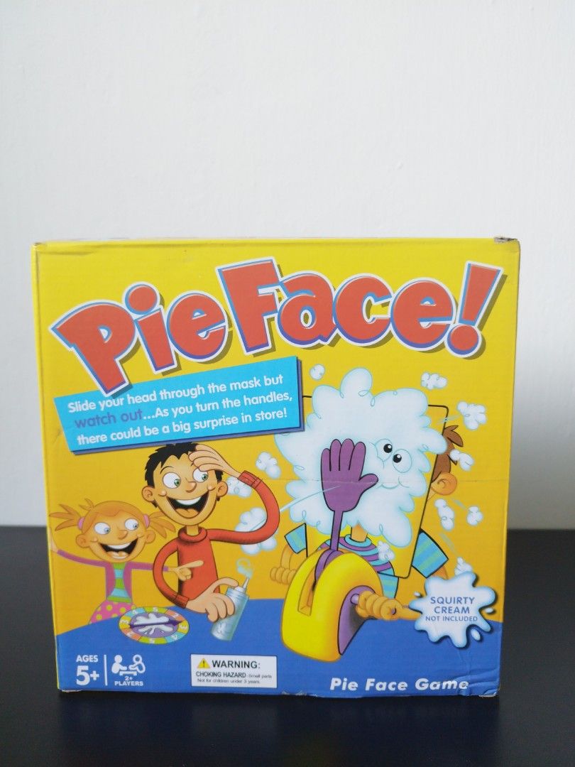 Pie Face Game, Hobbies & Toys, Toys & Games on Carousell