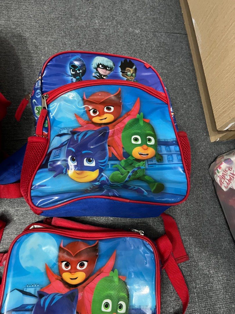 PJ Mask school bag 3in1, Hobbies & Toys, Stationary & Craft, Stationery ...