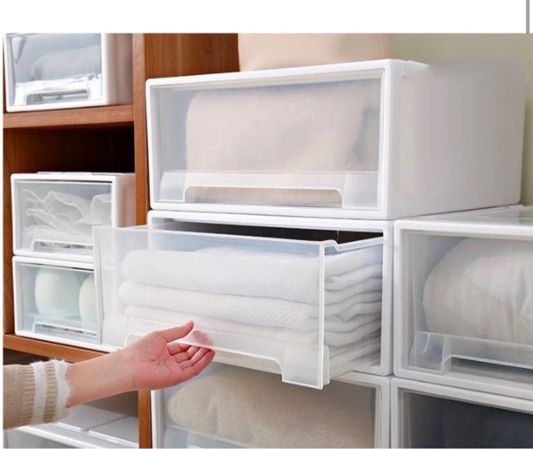 Plastic storage drawers, Furniture & Home Living, Furniture, Shelves ...