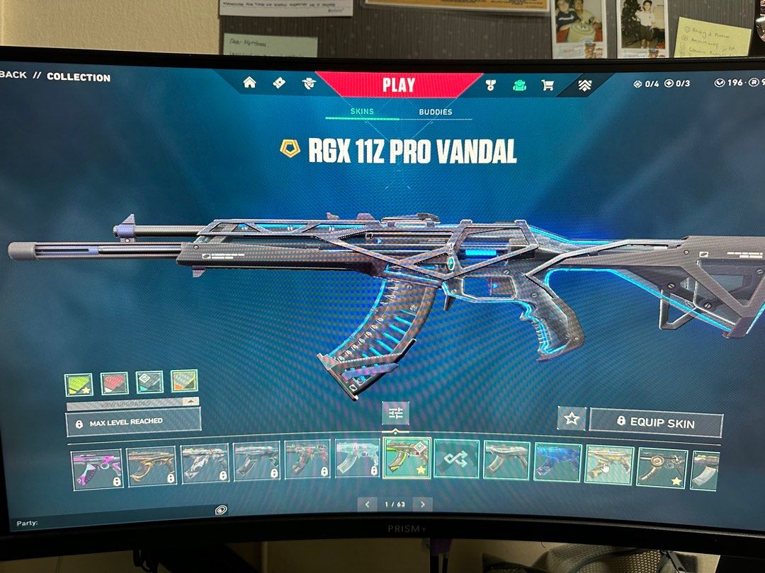 plat 2 valorant account 20 prem skin, Video Gaming, Gaming Accessories ...