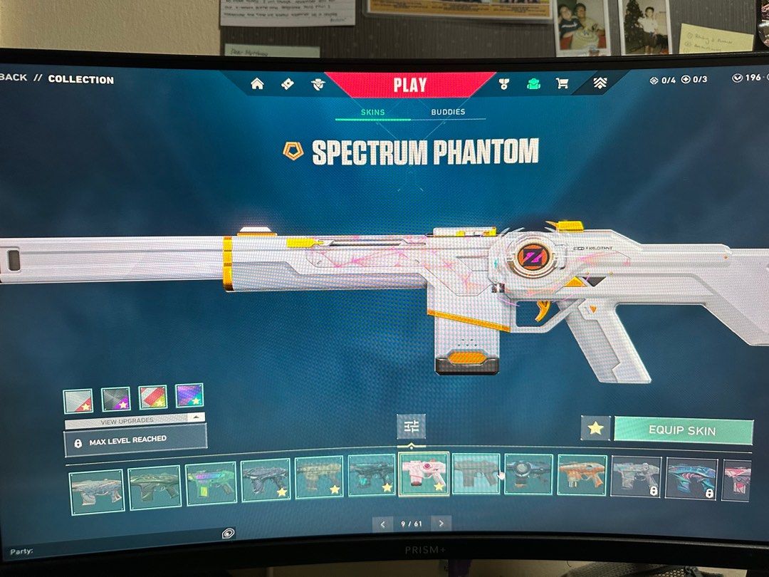 plat 2 valorant account 20 prem skin, Video Gaming, Gaming Accessories ...