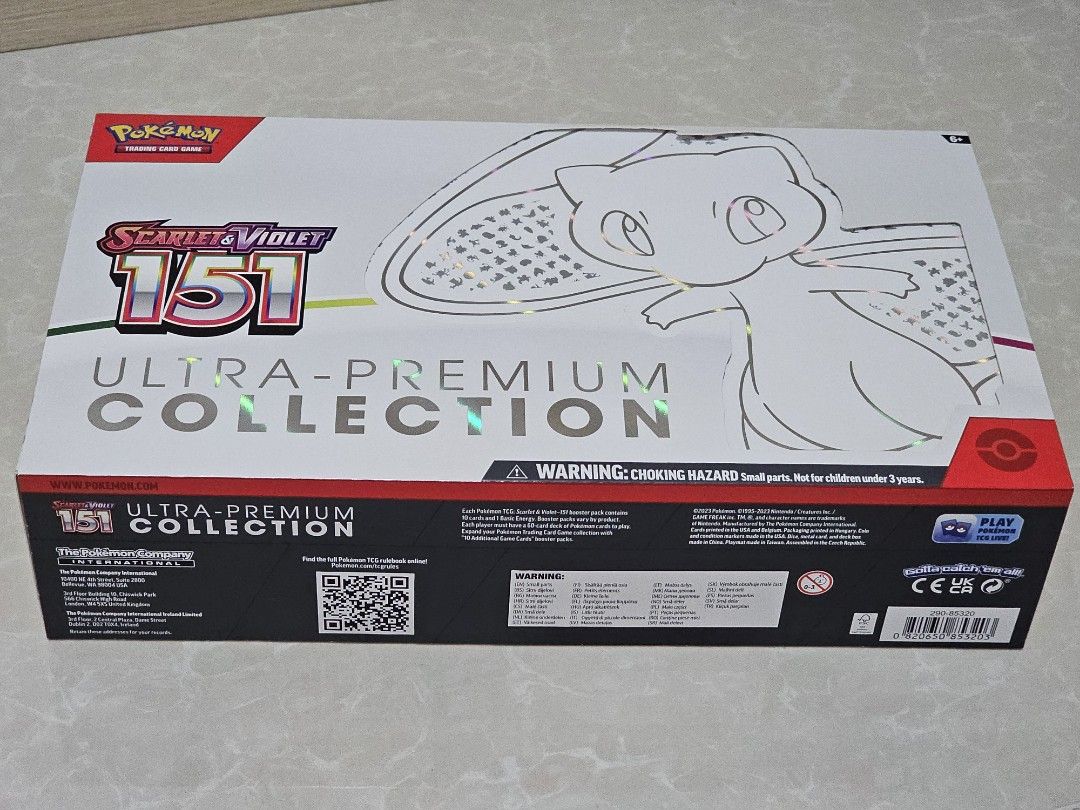 Pokemon 151 Ultra Premium Collection Box, Hobbies & Toys, Toys & Games ...