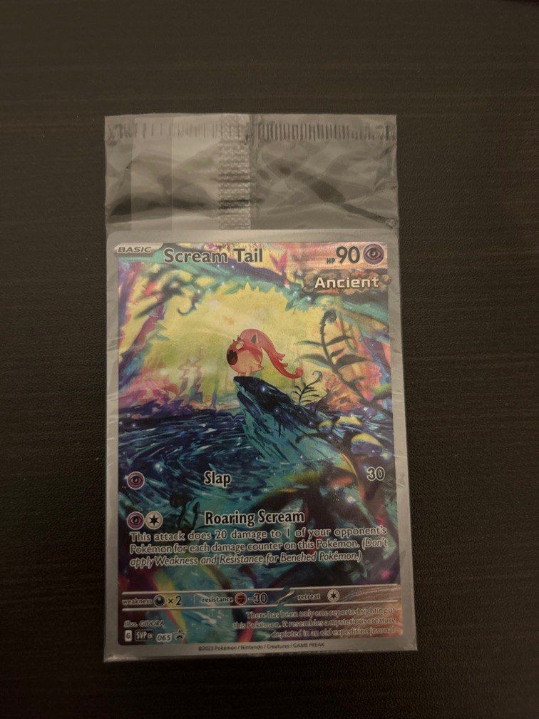pokemon SV04 Scream tail Promo SEALED, Hobbies & Toys, Toys & Games on ...