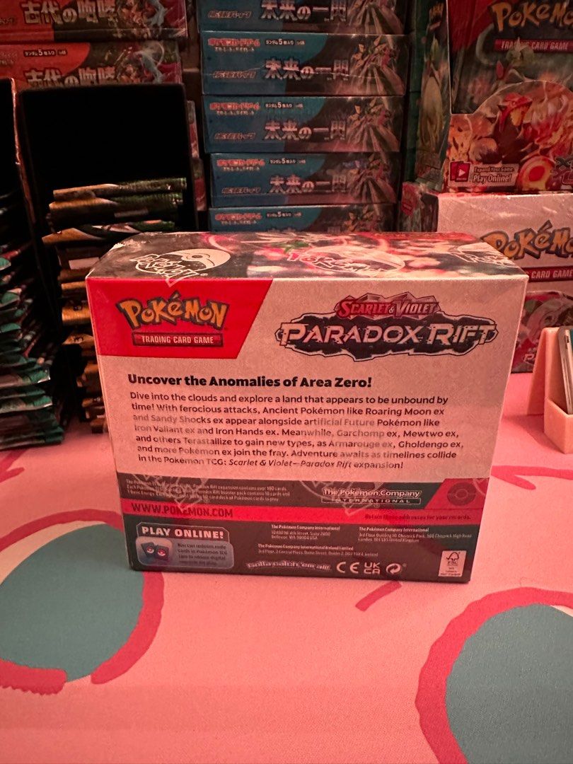 Pokémon TCG: Paradox Rift, Hobbies & Toys, Toys & Games on Carousell