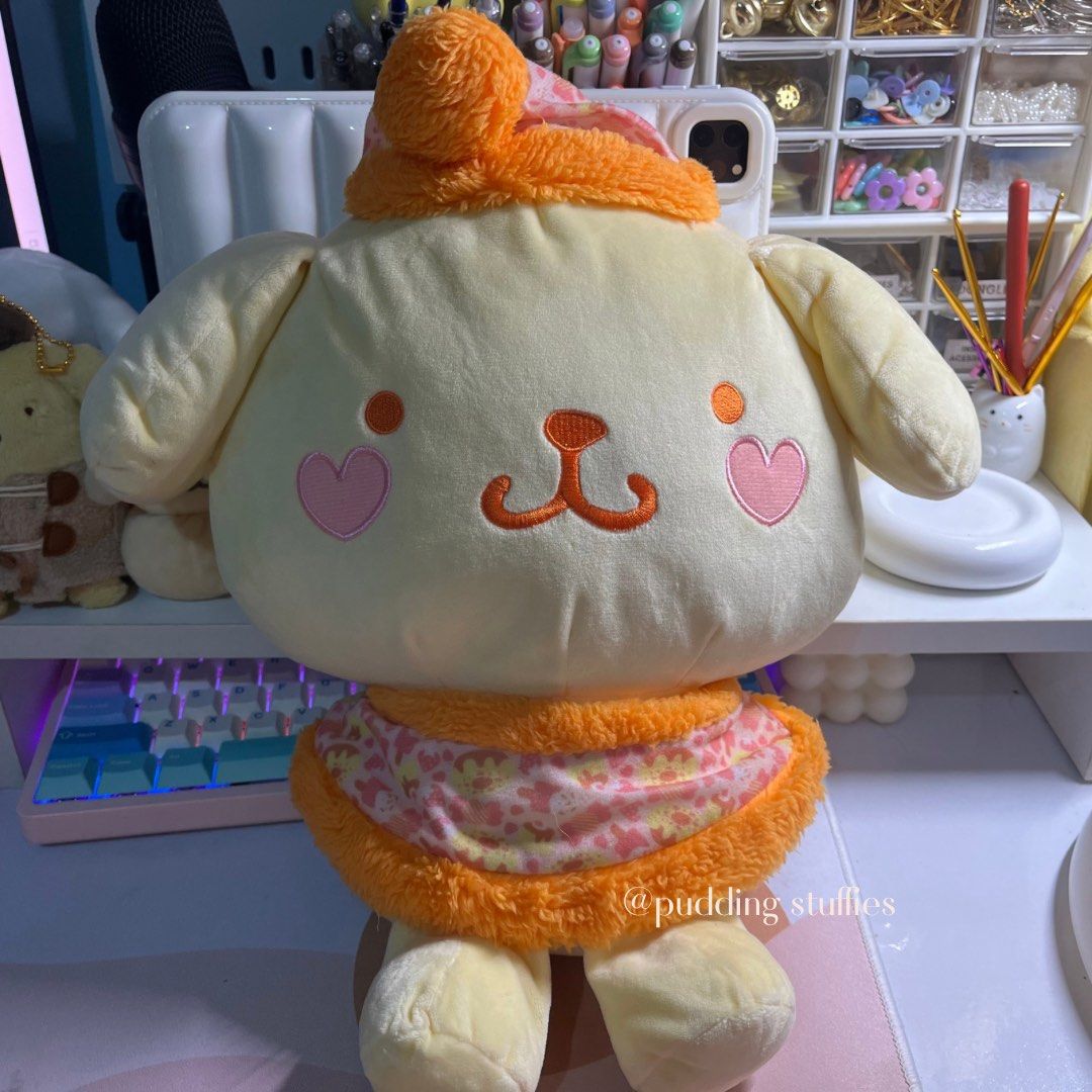 Pompompurin Heart Cheeks Orange Fur, Hobbies & Toys, Toys & Games on ...