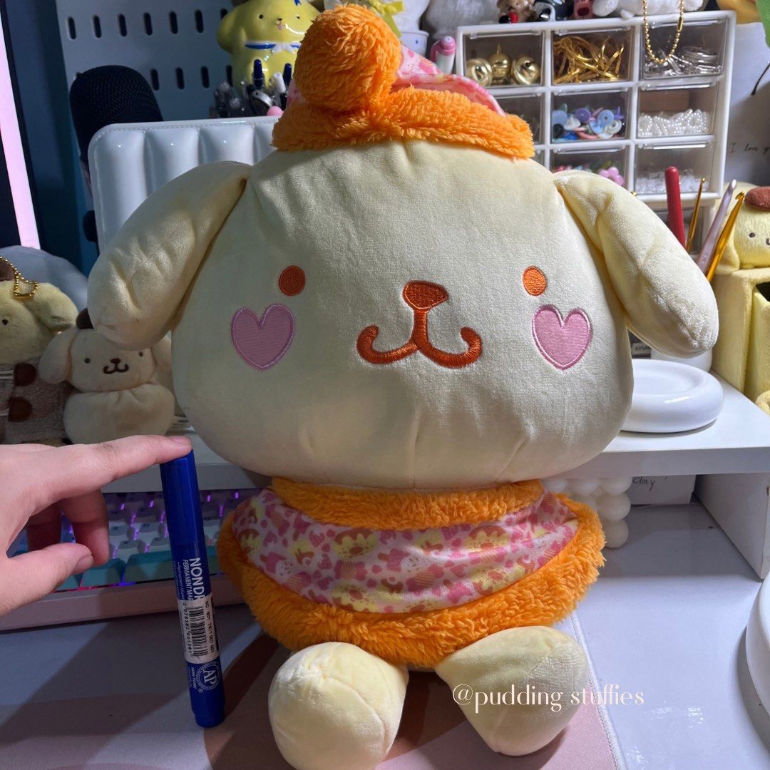 Pompompurin Heart Cheeks Orange Fur, Hobbies & Toys, Toys & Games on ...