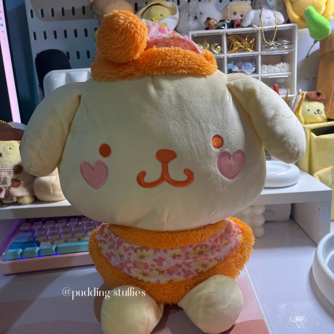 Pompompurin Heart Cheeks Orange Fur, Hobbies & Toys, Toys & Games on ...