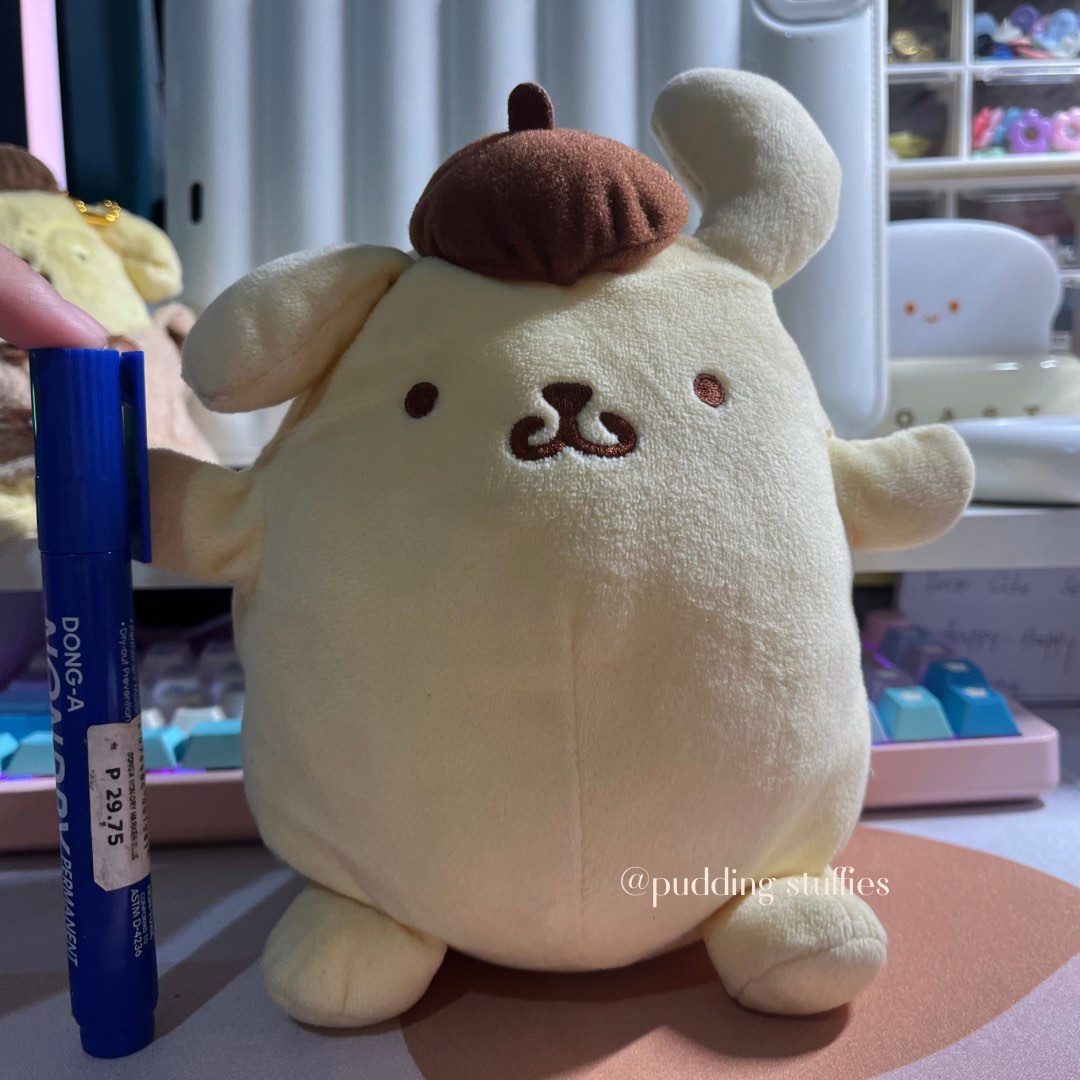 Pompompurin Mascot Plushie Ears Up, Hobbies & Toys, Toys & Games on ...