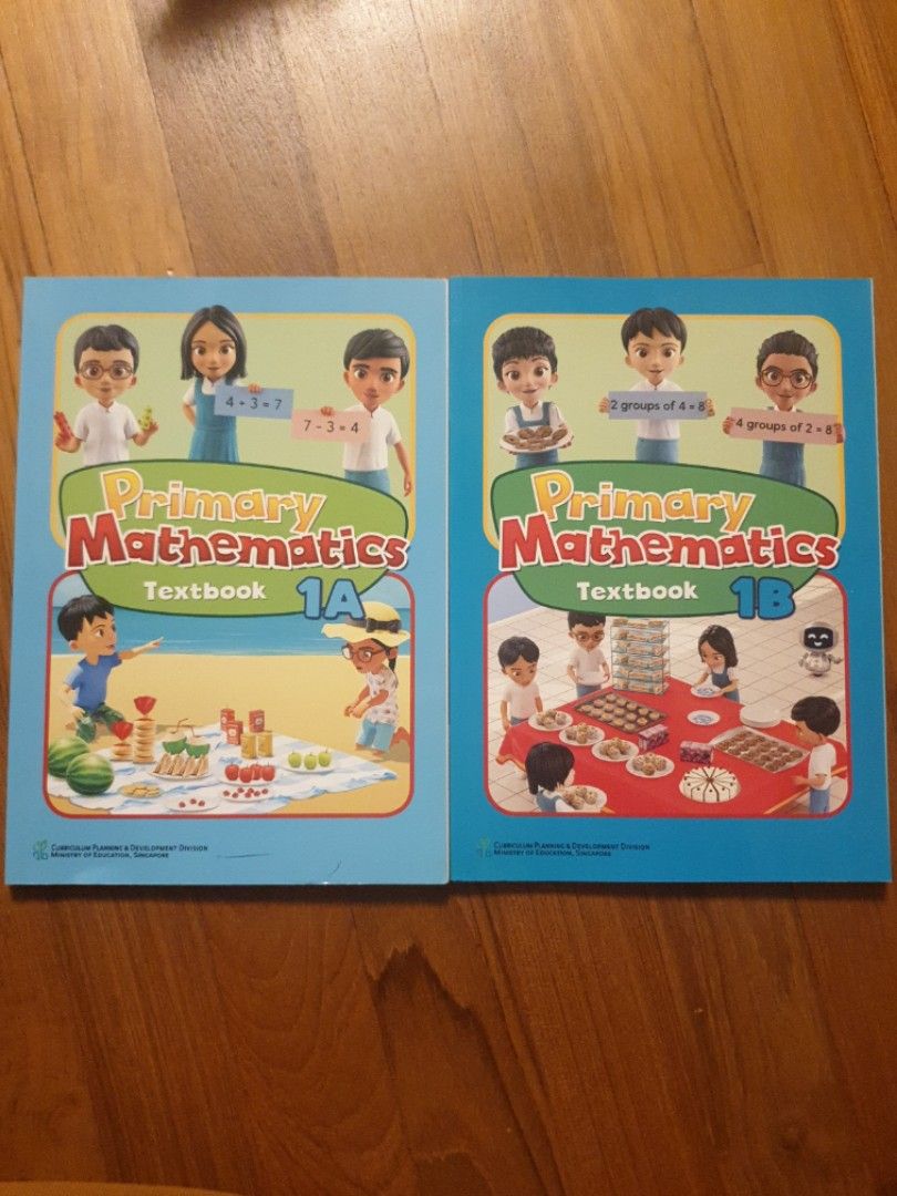 Primary mathematics text book 1A 1B, Hobbies & Toys, Books & Magazines ...