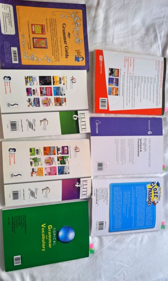 Primary school assessment books English and science, Hobbies & Toys ...