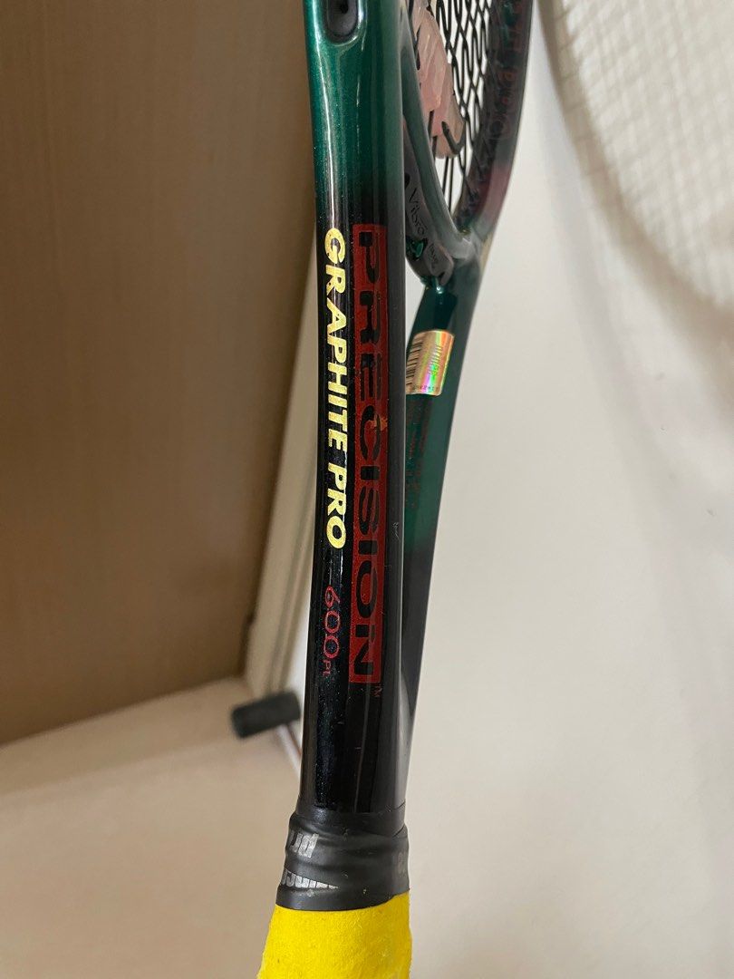 prince precision graphite pro 600 PL racket 網球拍, 運動產品, 運動與體育, 運動與體育 ...