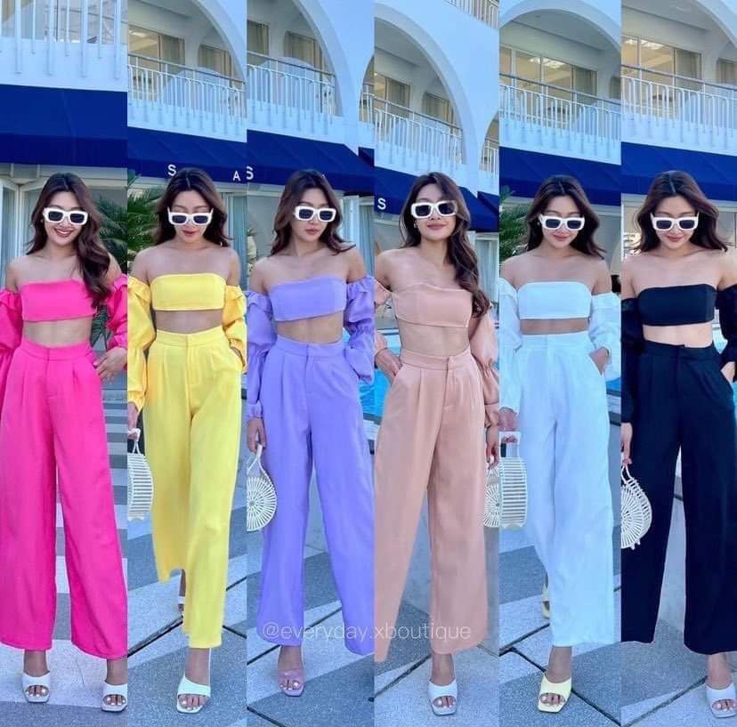 PROMTHONG BANGKOK COORDINATES, Women's Fashion, Dresses & Sets, Sets or ...