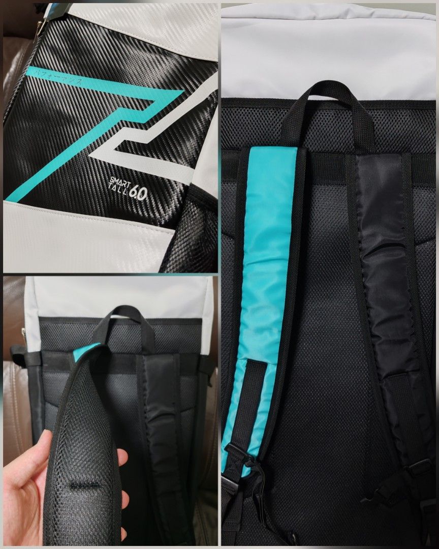 Protech Badminton Racket Backpack Bag Smart Tall 6.0, Sports Equipment ...