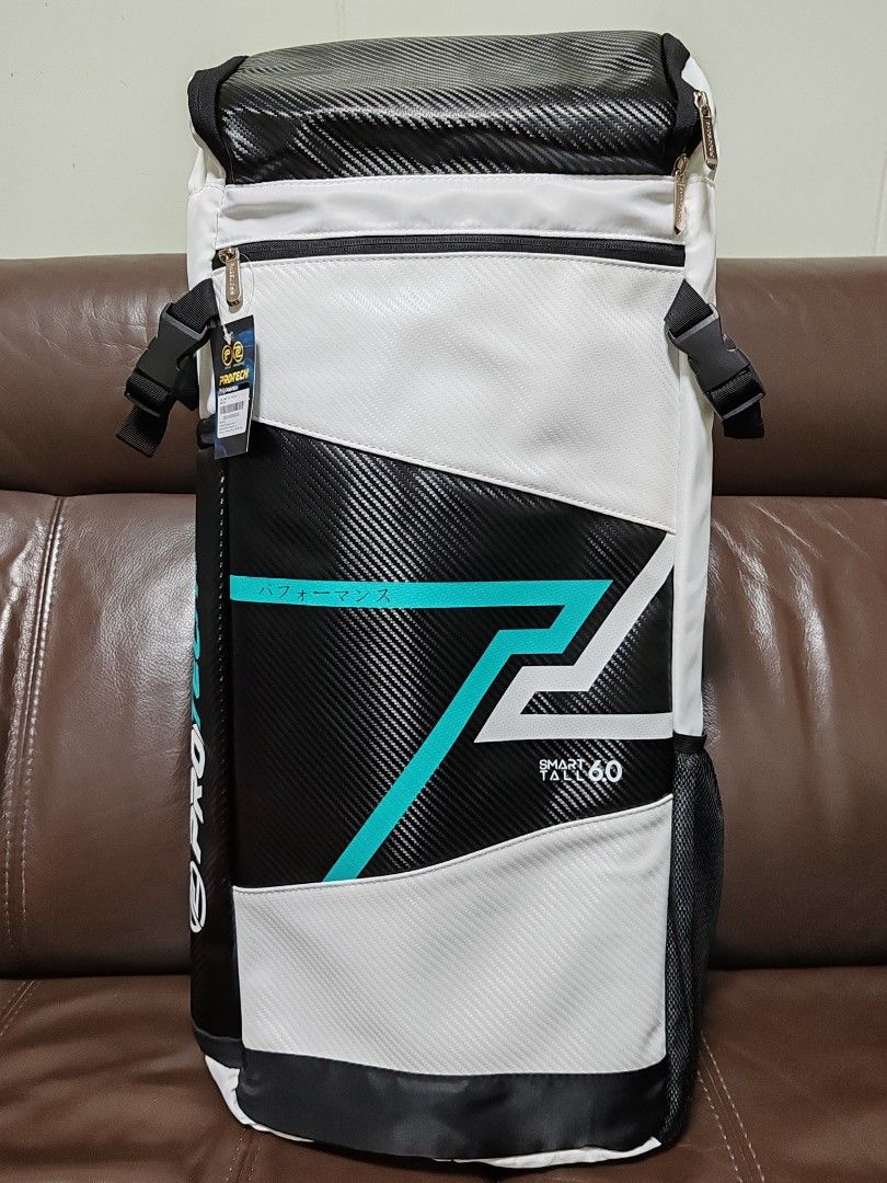 Protech Badminton Racket Backpack Bag Smart Tall 6.0, Sports Equipment ...