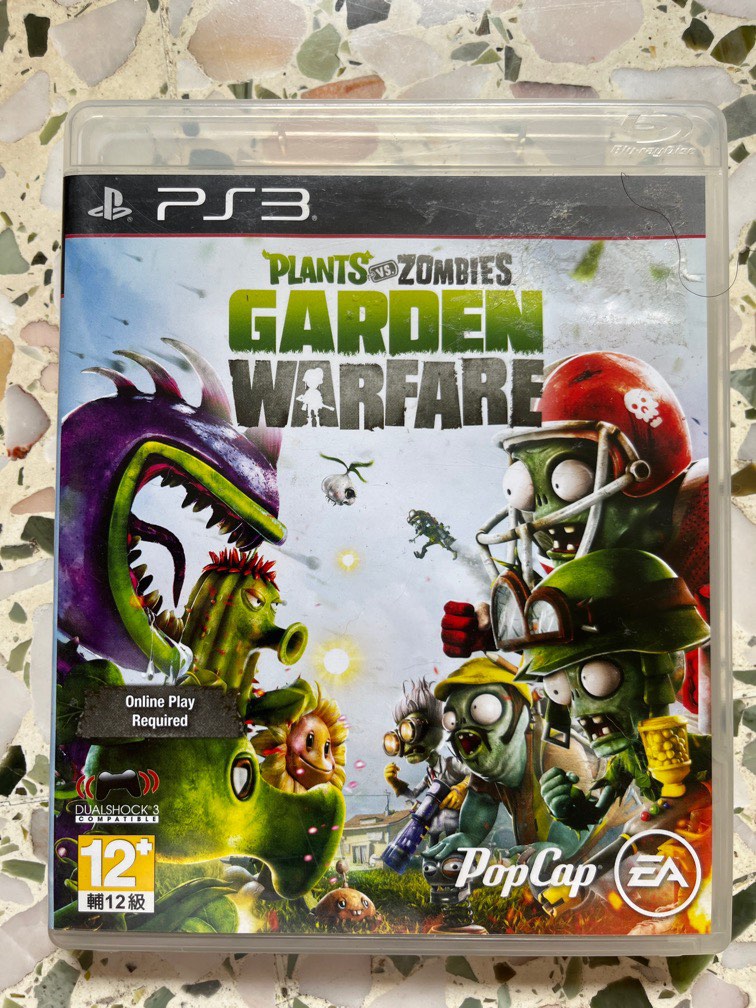 PS3 Plants Vs Zombie Garden Warfare, Video Gaming, Video Games ...