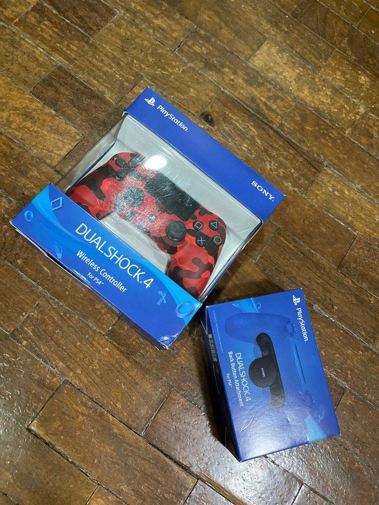 PS4 Dual Shock 4 controller w Playstation Back paddles, Video Gaming ...