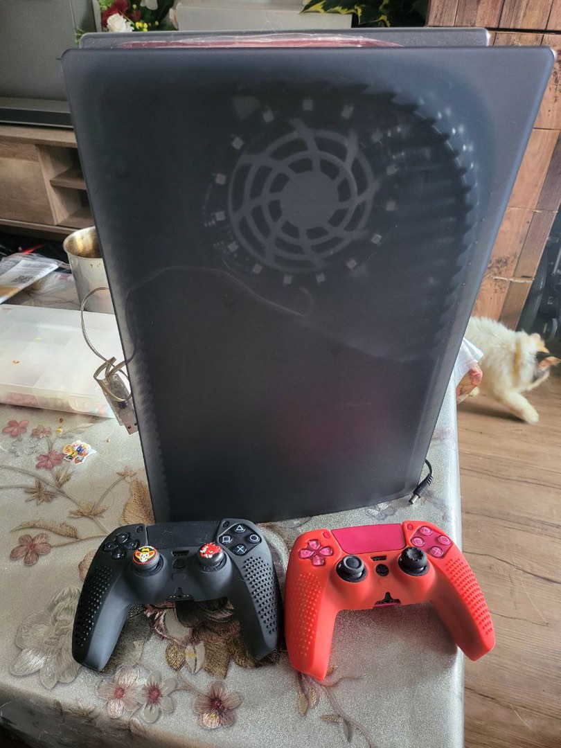 PS5 Disc Version 2 TB with 1 Black Controller, Video Gaming, Video Game ...