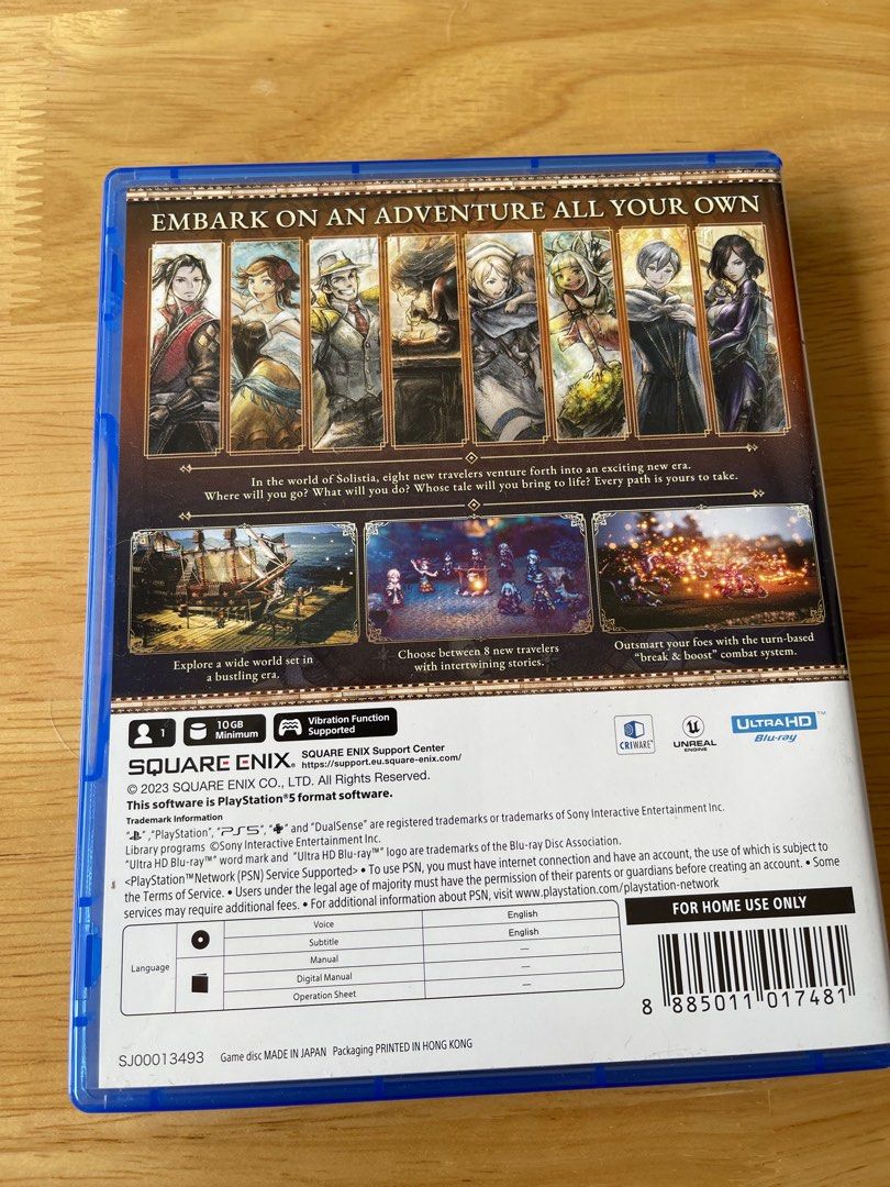 Ps5 Octopath Traveller 2, Video Gaming, Video Games, PlayStation on ...