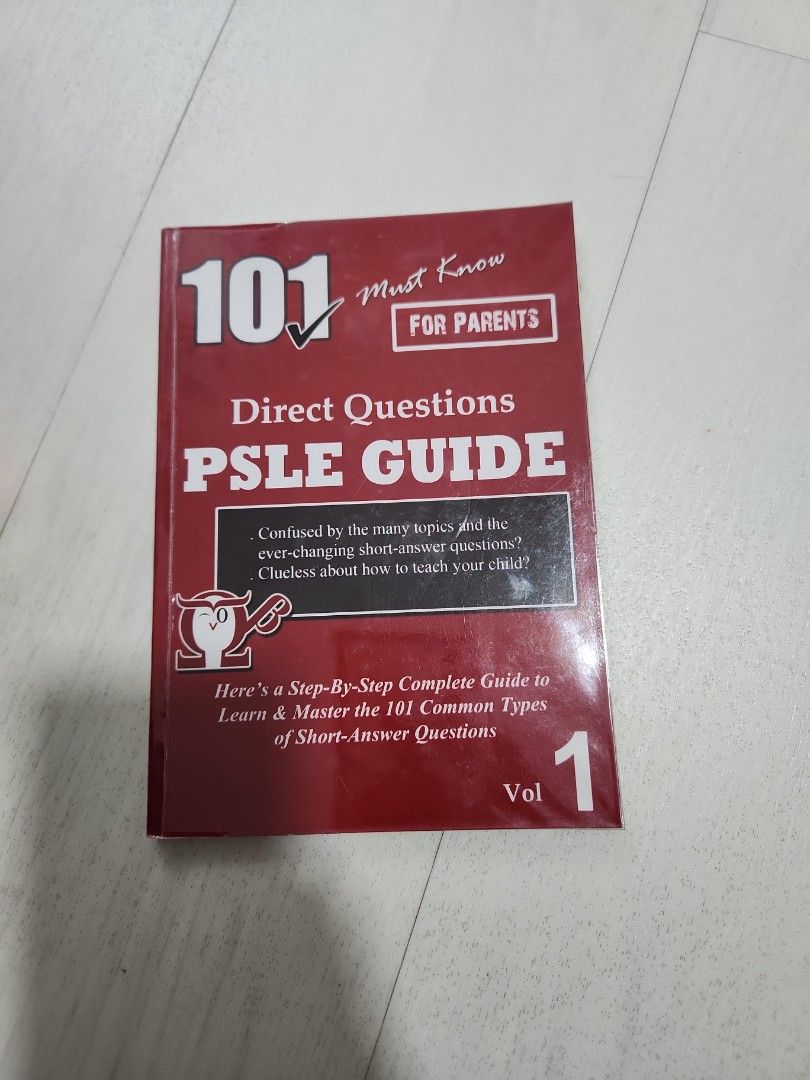 PSLE Guide LOB Learning Out of the Box 101 Must Know for Parents, Hobbies & Toys, Books ...