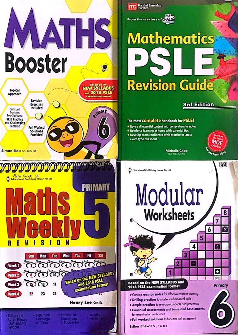 PSLE Math, Hobbies & Toys, Books & Magazines, Assessment Books on Carousell