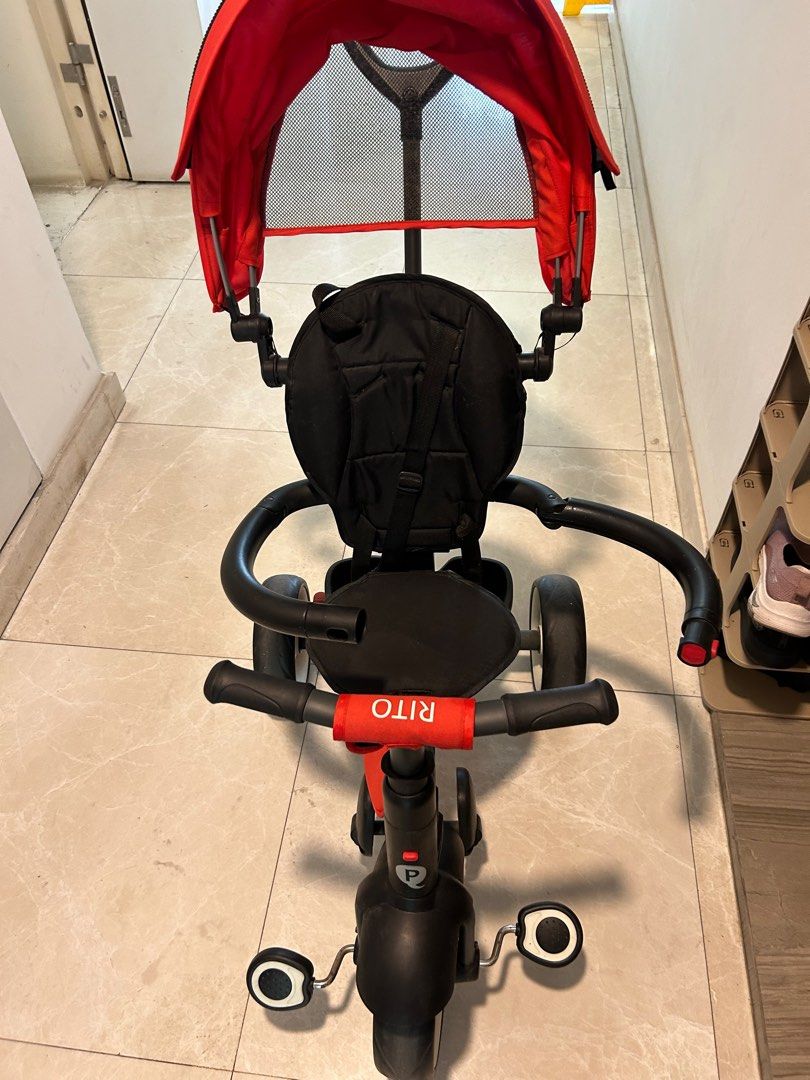 Qplay Rito tricycle, Babies & Kids, Going Out, Strollers on Carousell