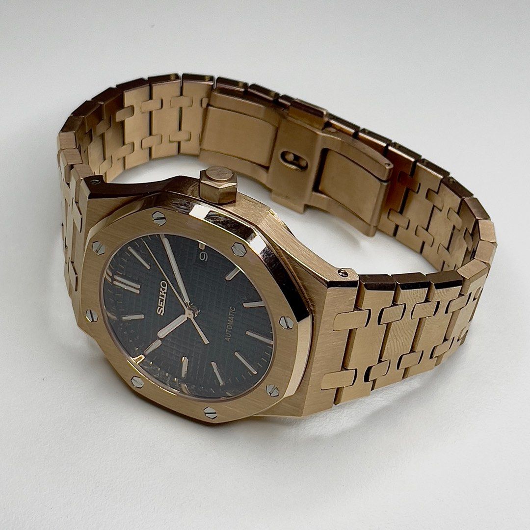 (QUALITY) Seiko Rose Gold AP in 42MM, Men's Fashion, Watches ...
