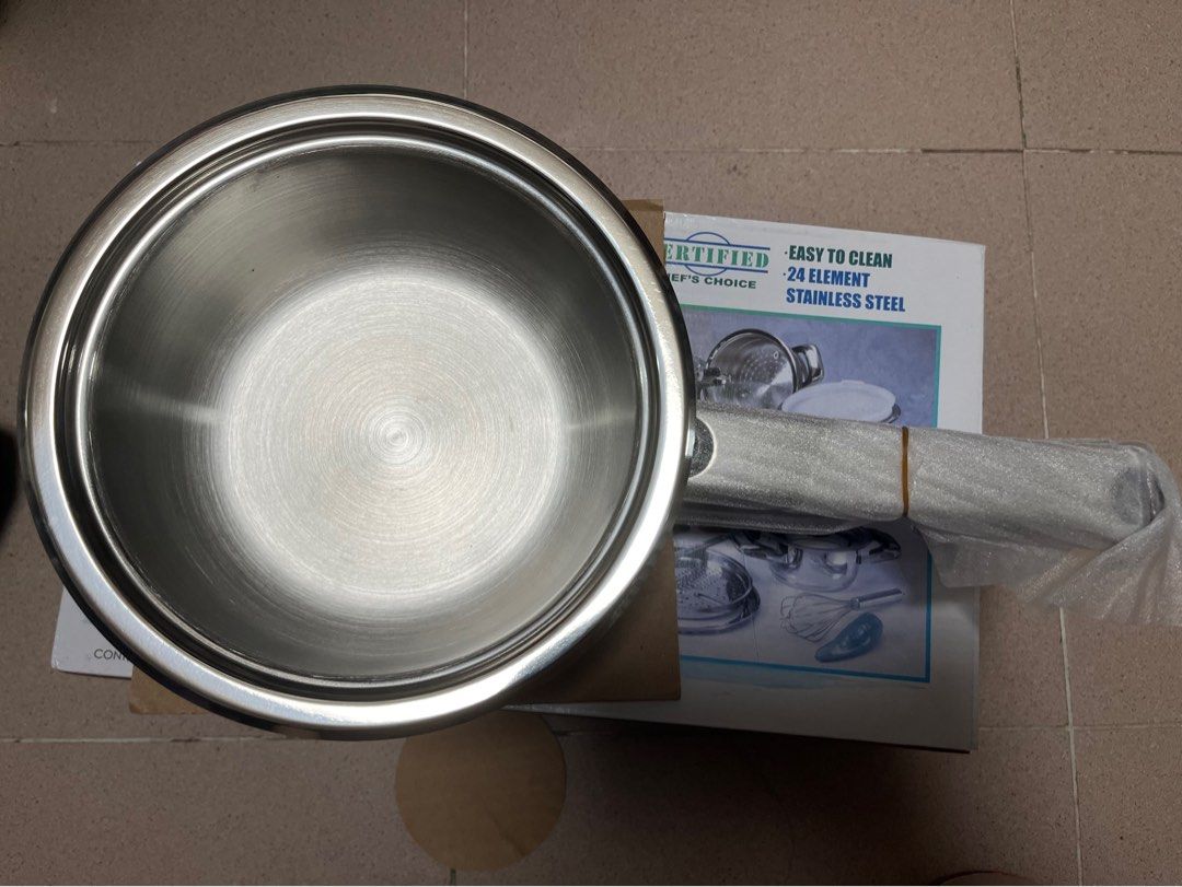 單柄煲連蓋厚底 全新現貨 rainbow waterless cookware, 傢俬＆家居, 廚具和餐具, 其他廚具和餐具 - Carousell