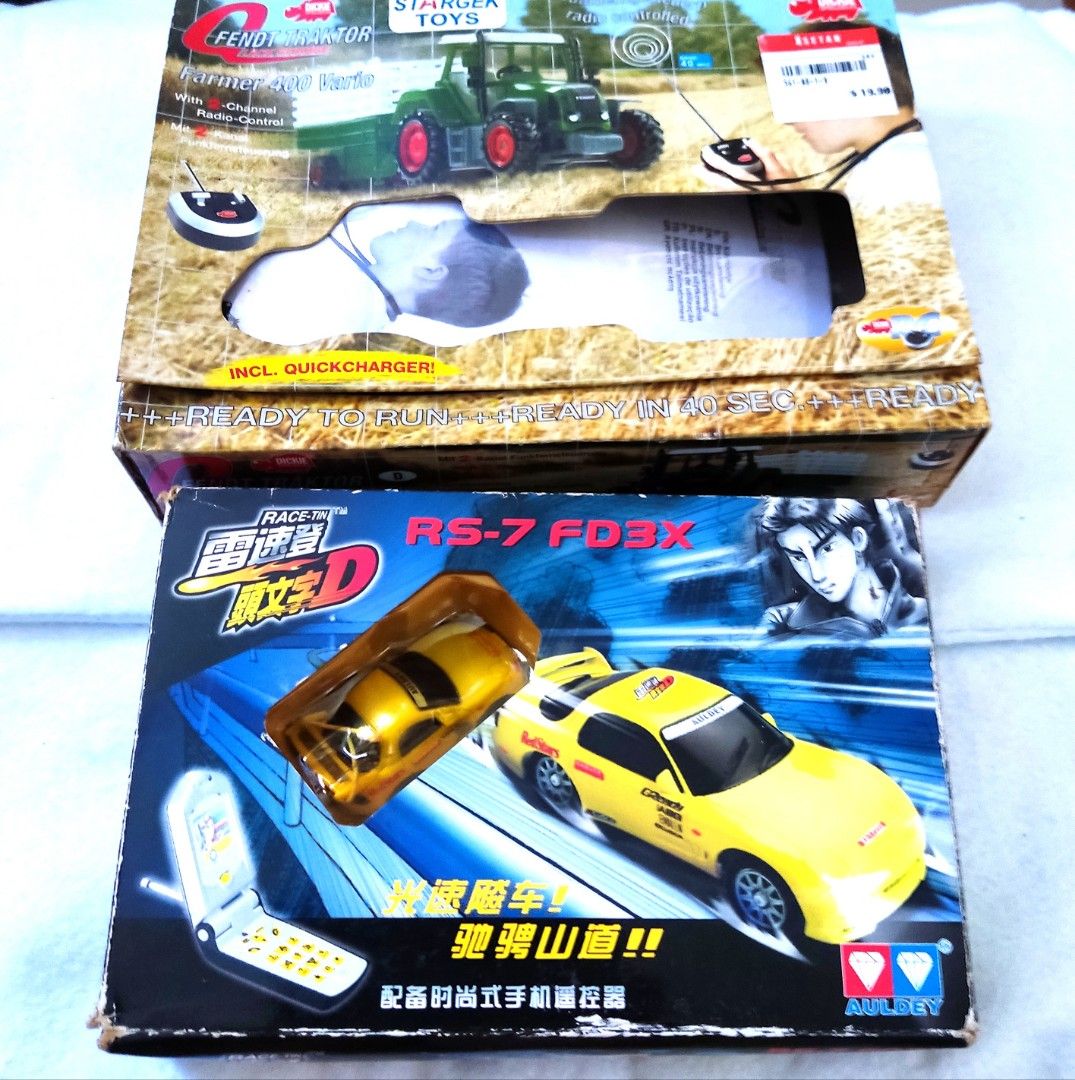 Remote Control Truck & Initial D RS-7 Car (Price for both), Hobbies ...