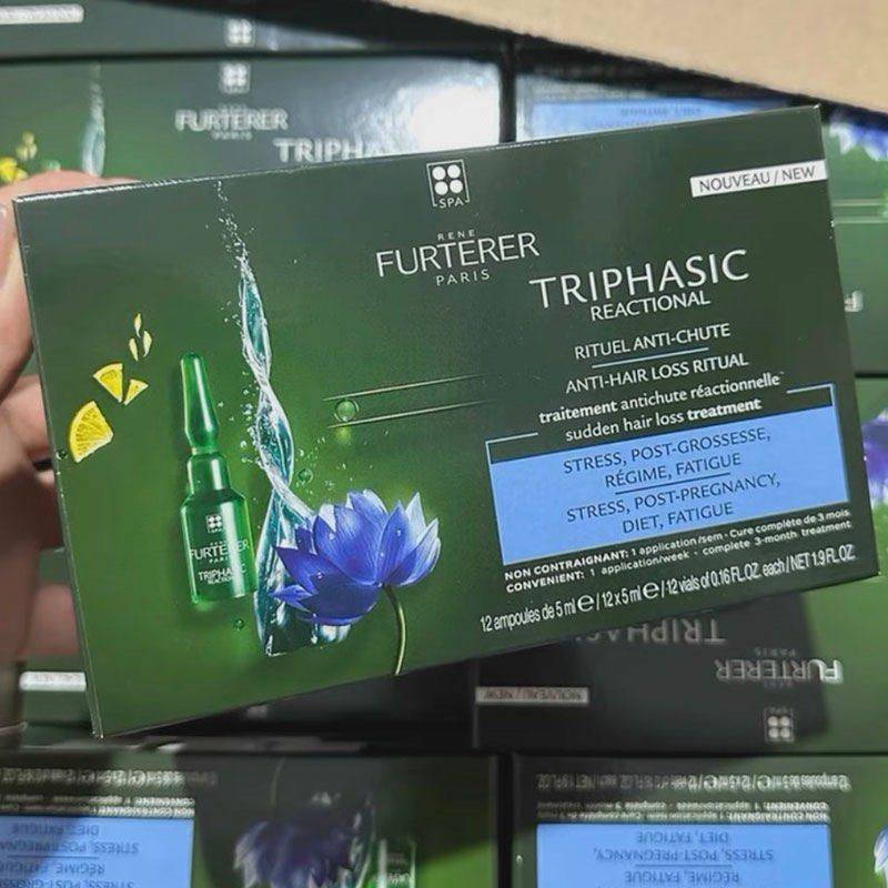 Rene Furterer Triphasic Reactional Concentrated Serum Anti Hair Loss ...