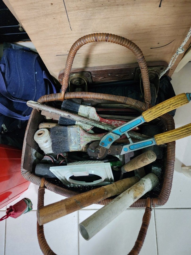 Retro renovation tools from 80s, Furniture & Home Living, Home ...