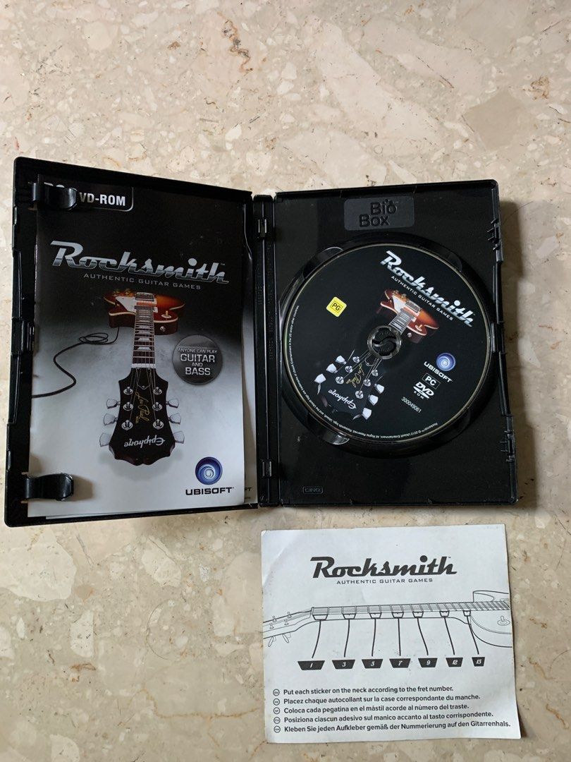 Rock smith authentic guitar game, Video Gaming, Video Games, Others on ...