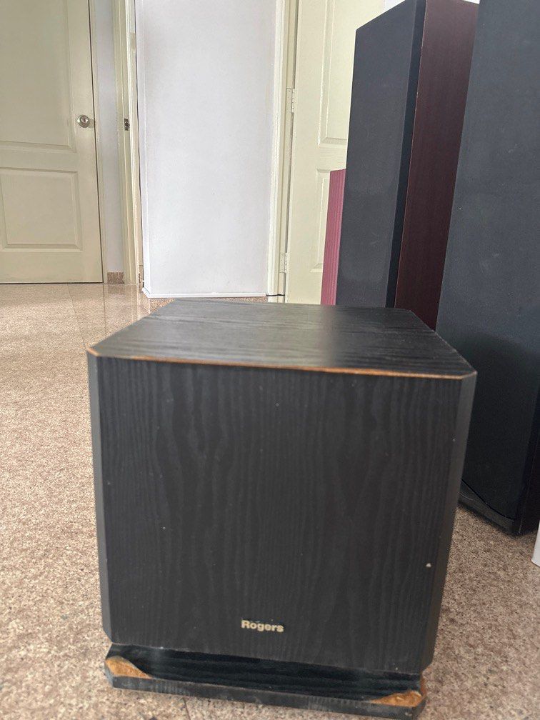 Rogers ASB-80 Active Subwoofer, Audio, Soundbars, Speakers & Amplifiers ...