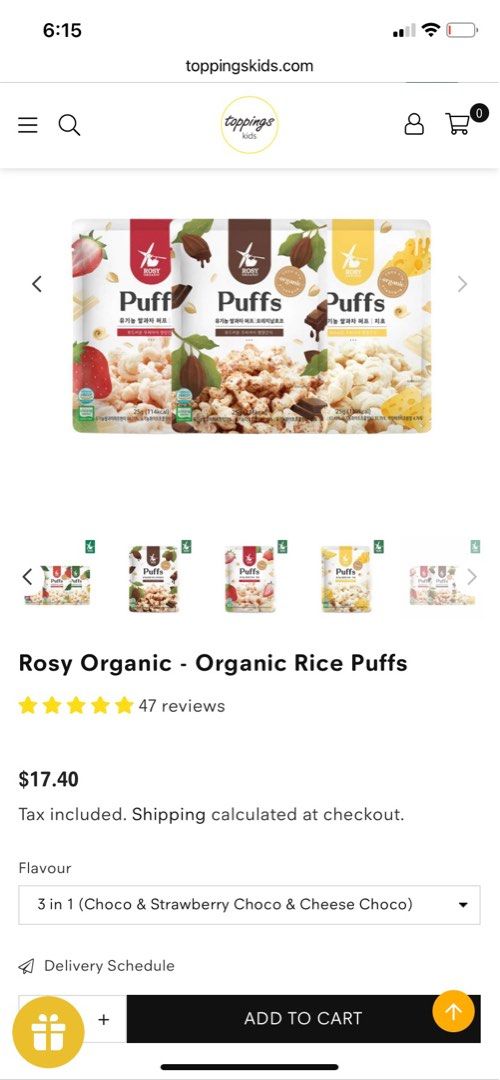 Rosy organic - Organic Rice Puffs 3 in 1 Choco, Food & Drinks, Other ...