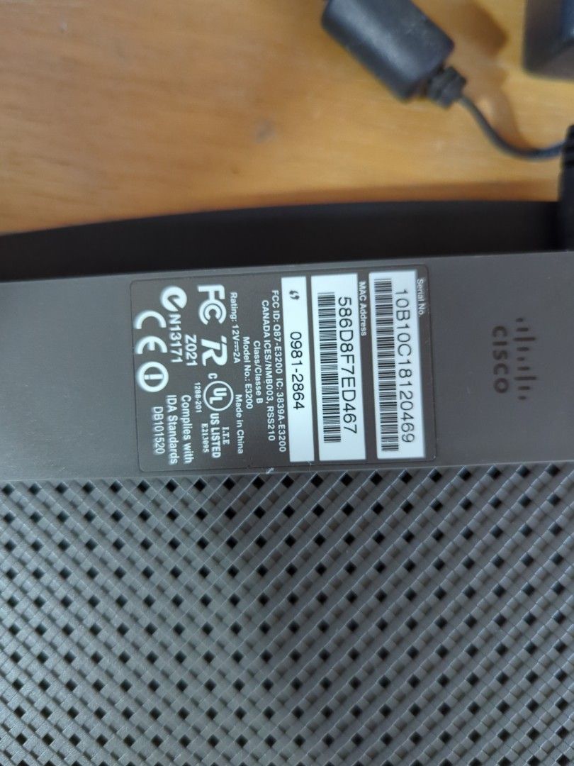 Self collection on 13 nov- Router Linksys E3200, Computers & Tech ...