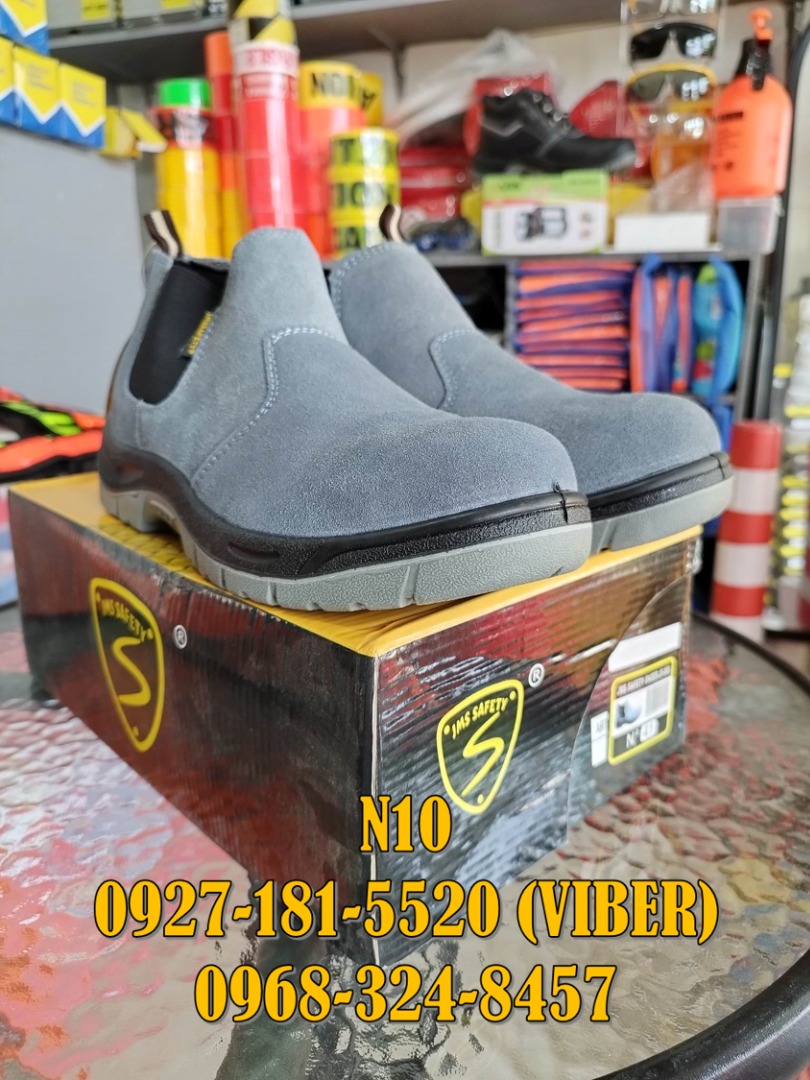 safety shoes jms brand, Men's Fashion, Footwear, Boots on Carousell