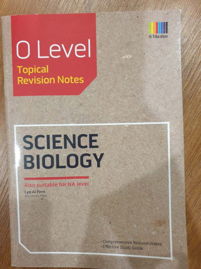 Science biology O Level Topical Revision Notes, Hobbies & Toys, Books ...
