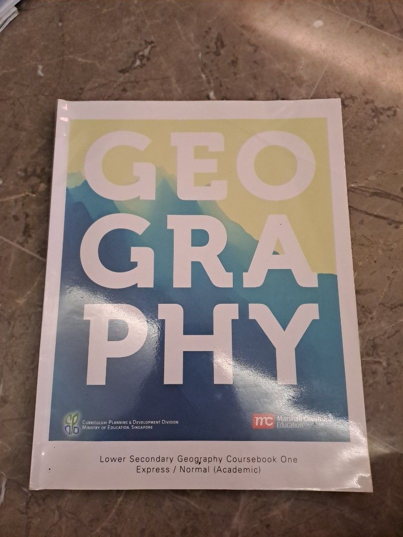 Sec 1 Geography textbook, Hobbies & Toys, Books & Magazines, Textbooks ...