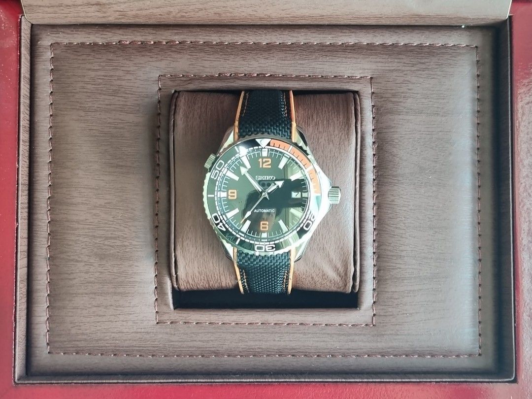 Seiko Mod Custom Seamaster Planet Ocean, Men's Fashion, Watches ...
