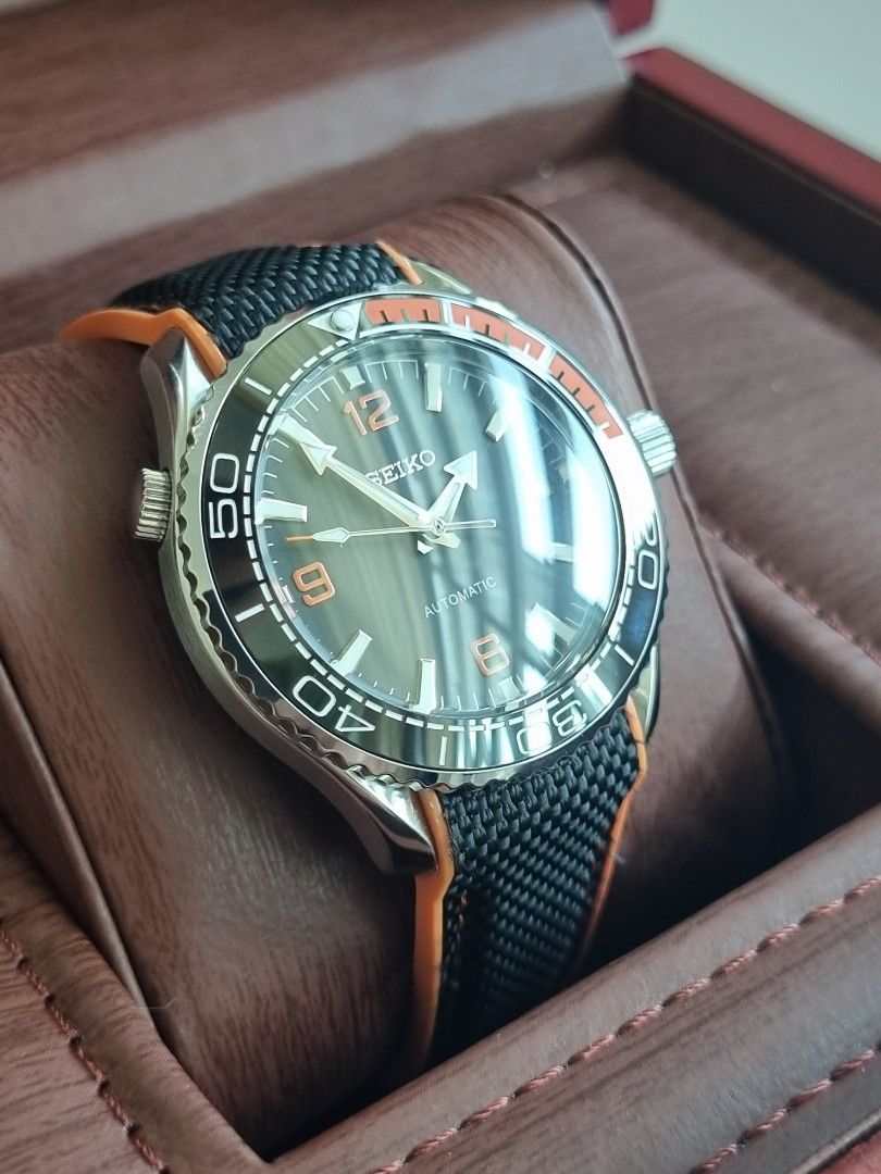 Seiko Mod Custom Seamaster Planet Ocean, Men's Fashion, Watches ...