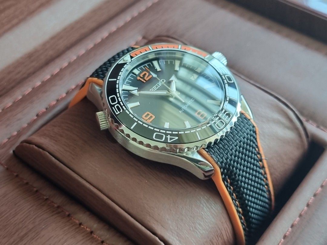 Seiko Mod Custom Seamaster Planet Ocean, Men's Fashion, Watches ...