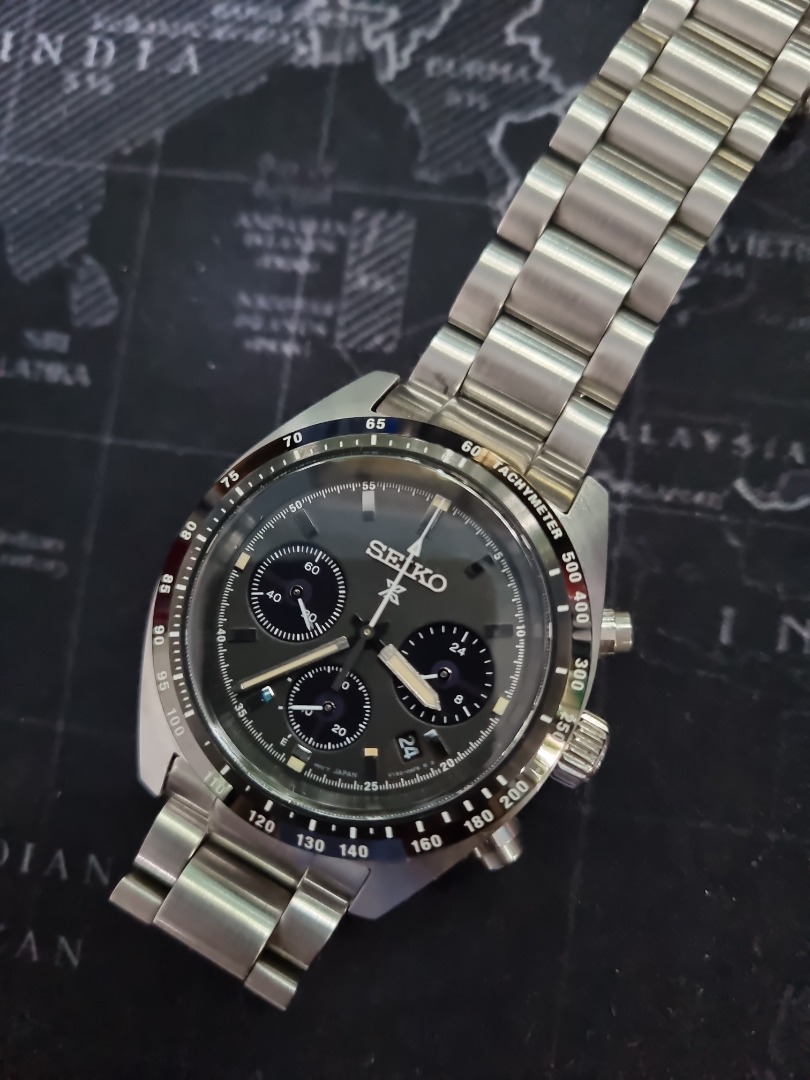 Seiko Speedtimer Solar (39mm), Men's Fashion, Watches & Accessories ...