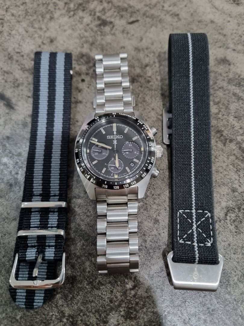 Seiko Speedtimer Solar (39mm), Men's Fashion, Watches & Accessories ...