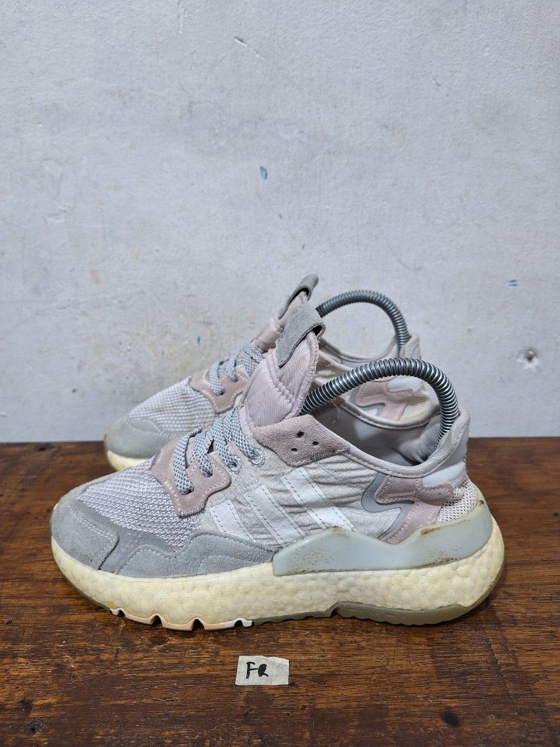 Sepatu second original Adidas nite joger size 37, Fesyen Pria, Sepatu ...