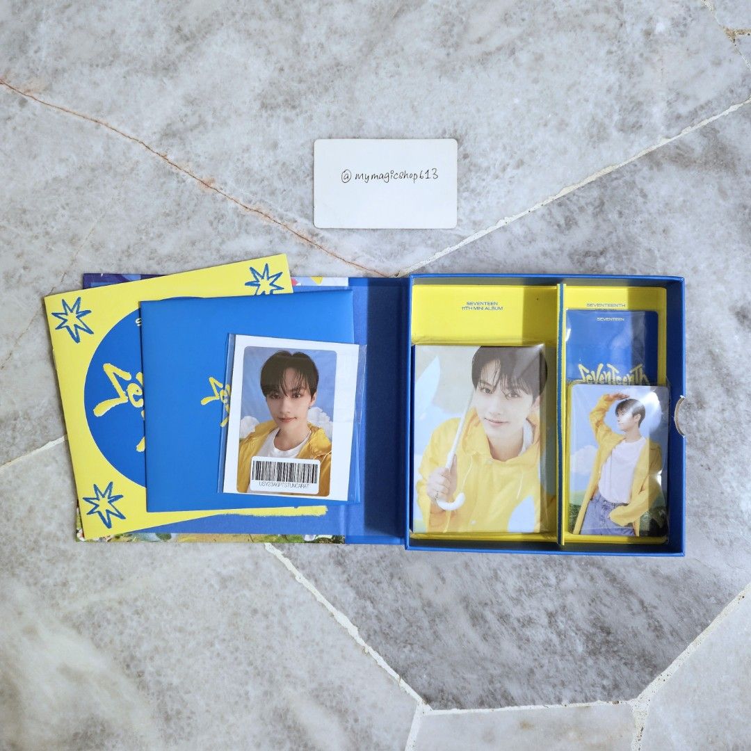 SEVENTEEN 11TH MINI ALBUM [SEVENTEENTH HEAVEN] CARAT VER. WITH WEVERSE ...