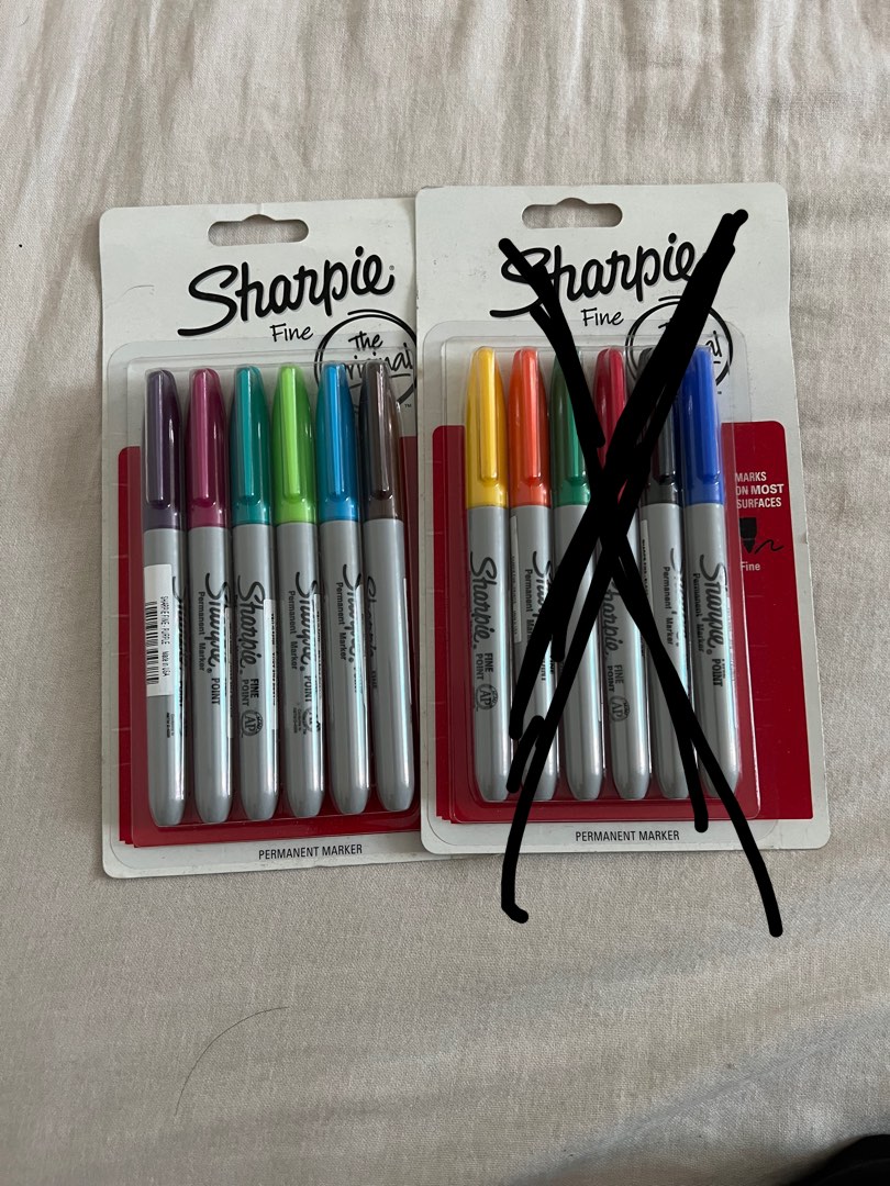 Sharpie marker pen, Hobbies & Toys, Stationery & Craft, Stationery ...