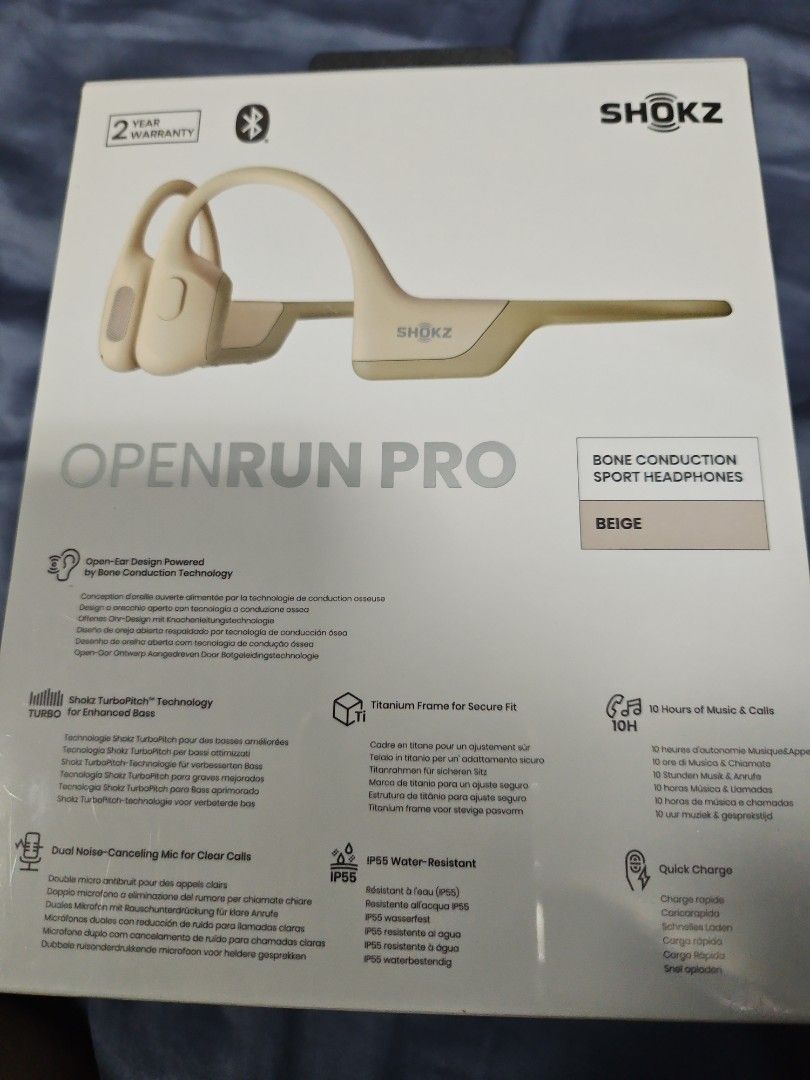 Shokz Open run pro, Audio, Headphones & Headsets on Carousell