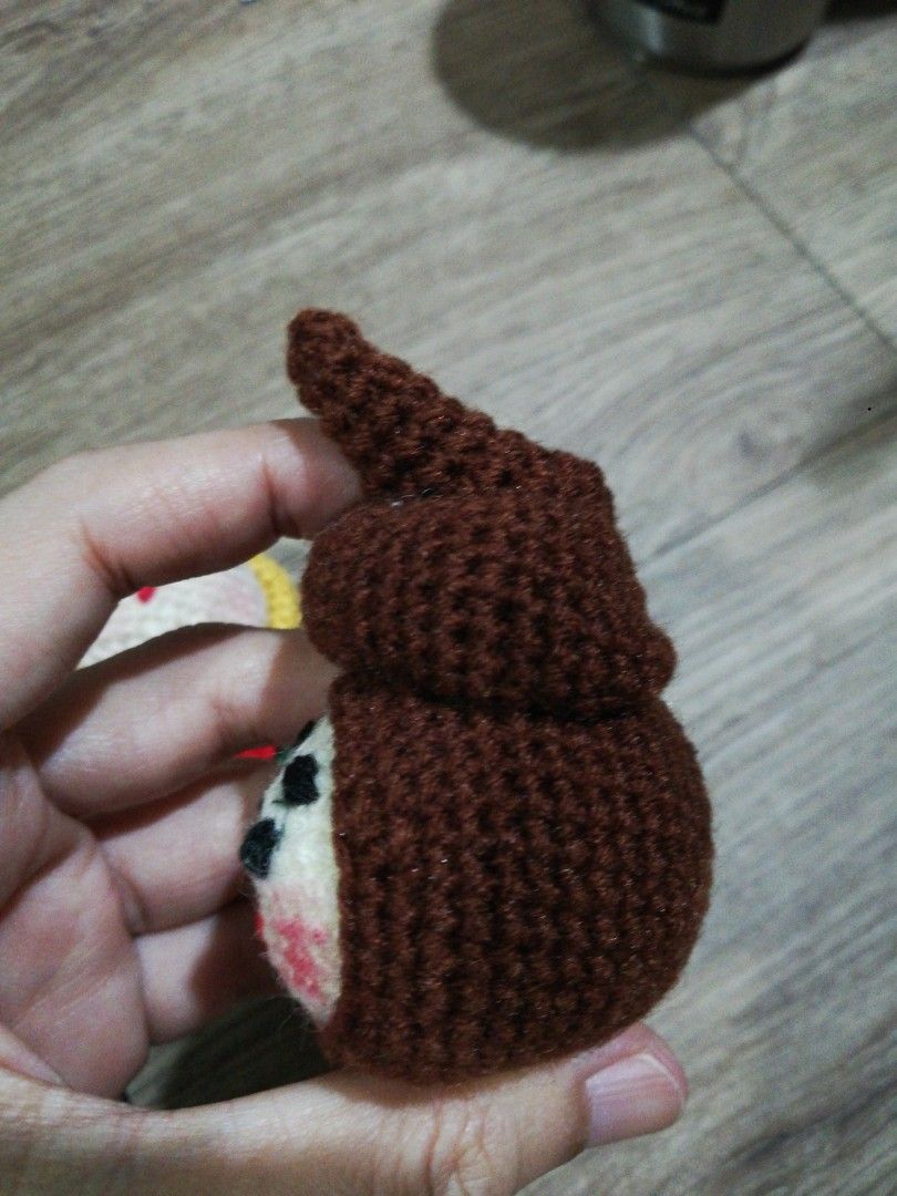 Sinchan in poo costume amigurumi /crochet, Hobbies & Toys, Stationery ...
