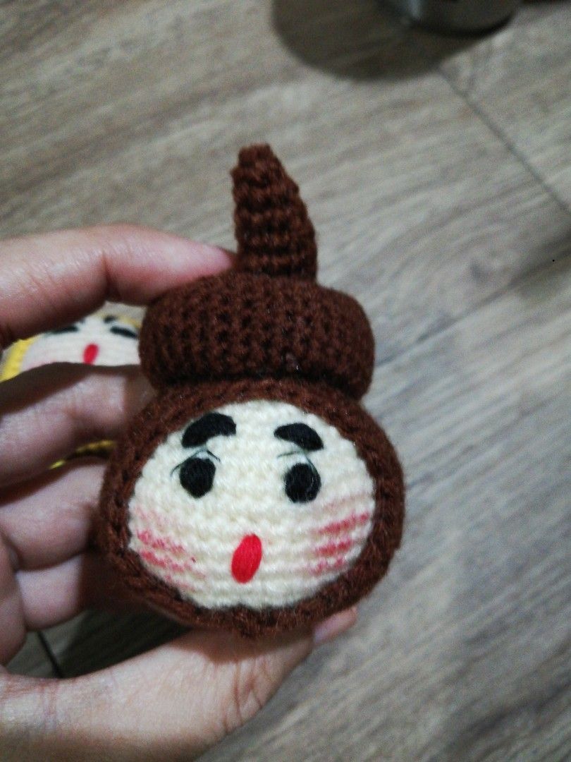 Sinchan in poo costume amigurumi /crochet, Hobbies & Toys, Stationery ...