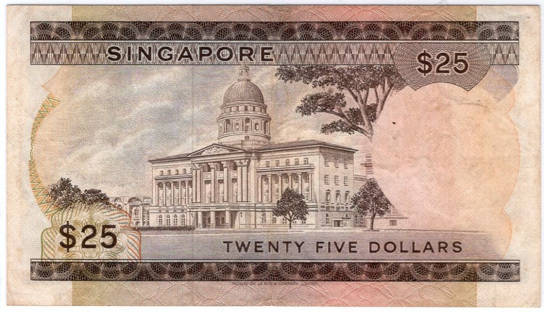 Singapore Orchid Series $25 Banknote Alignment Error, Hobbies & Toys ...