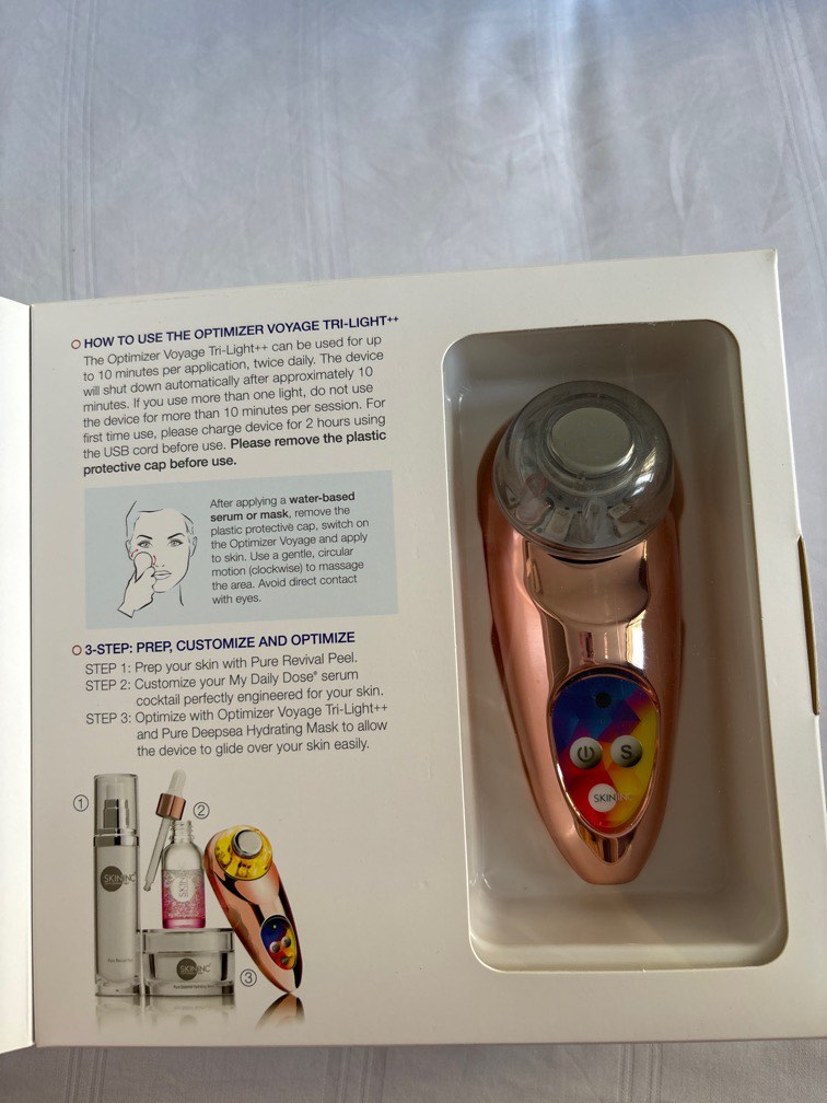Skininc optimizer voyage tri light ++, Beauty & Personal Care, Face ...